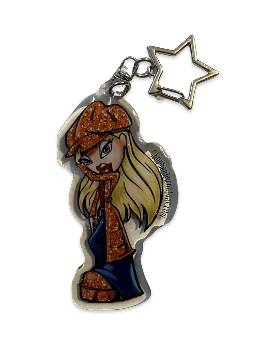 Cloe bratz glitter keychain ☆ – Banks Couture